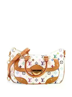 LOUIS VUITTON Rita Handbag Monogram Multicolor Satchel - White