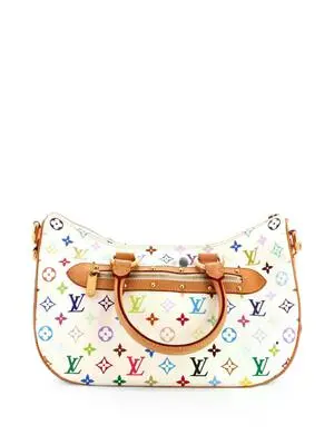 LOUIS VUITTON Rita Monogram Multicolor Satchel - White