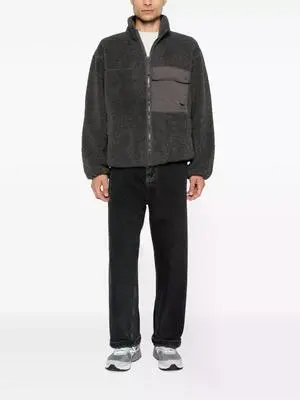 Maison Kitsuné Fleece Panelled Jacket