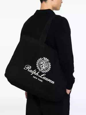 Polo Ralph Lauren Logo-print Canvas Tote Bag