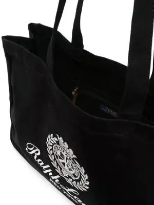 Polo Ralph Lauren Logo-print Canvas Tote Bag