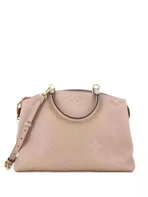 LOUIS VUITTON Grand Palais Handbag Monogram Empreinte Giant Shoulder Bag - Neutrals