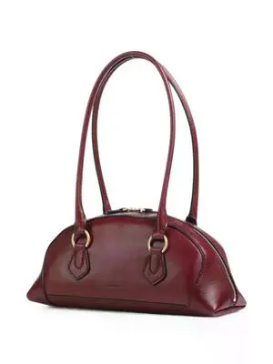 THE BRIDGE Magda Leather Shoulder Bag - Red