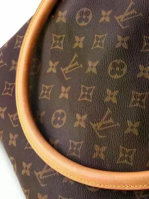 LOUIS VUITTON Looping Handbag Monogram Canvas Gm Shoulder Bag
