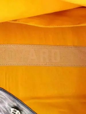 Goyard Saint Léger Briefcase Coated Canvas Backpack