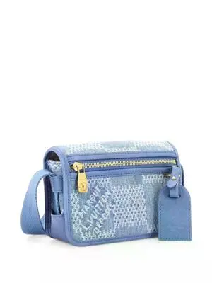 LOUIS VUITTON Bosphore Wearable Wallet 3d Damier Giant Denim Shoulder Bag