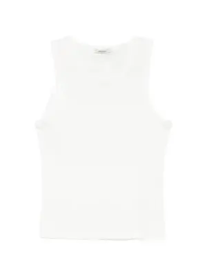 ENTIRE STUDIOS Ribbed-knit Tank Top - White