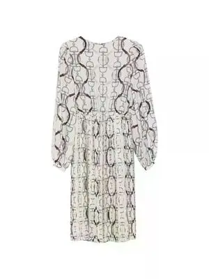 Eleventy Long Sleeve Day Dresses