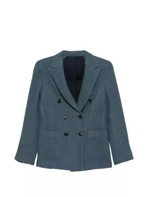 Eleventy Double-breasted Cashmere Jacket