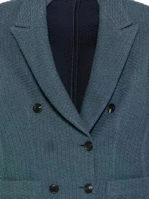 Eleventy Double-breasted Cashmere Jacket