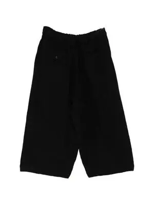 Comme Des Garçons Elasticated Cropped Trousers