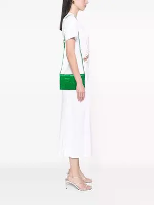 Bottega Veneta Cassette Crossbody Bag - Green
