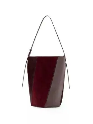 Proenza Schouler Hex Bucket Bag In Haircalf Combo