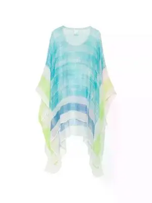 Colombo Hand Painted Abstract-print Blouse