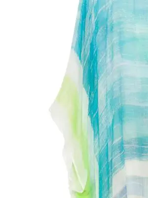Colombo Hand Painted Abstract-print Blouse