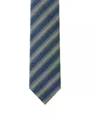Missoni Zigzag-knit Silk Neck Tie