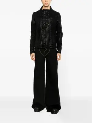 JULIUS Coated High-neck Jacket