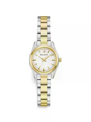 Bulova Surveyor Two-tone Stainless Steel Watch