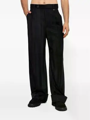 VIVIENNE WESTWOOD Clark Striped Wool Trousers