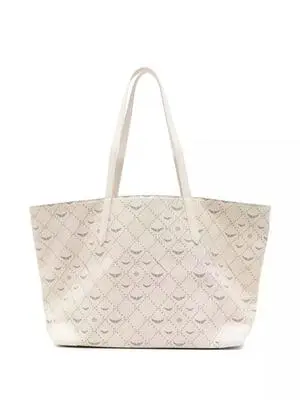 Zadig&Voltaire Perforated Logo Monogram Tote Bag