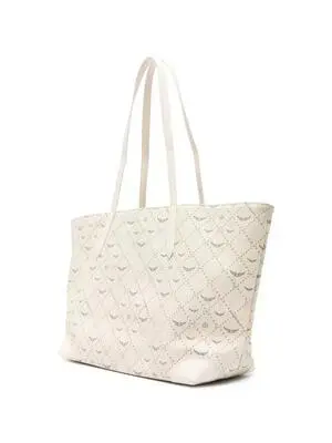 Zadig&Voltaire Perforated Logo Monogram Tote Bag