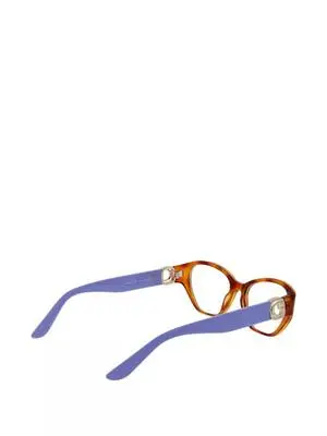 Guess Tortoiseshell-effect Cat-eye Eyeglasses