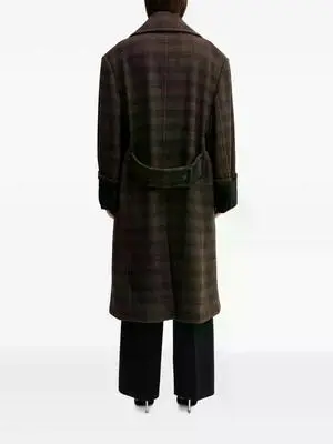 MAISON MARGIELA Double-breasted Checked Coat