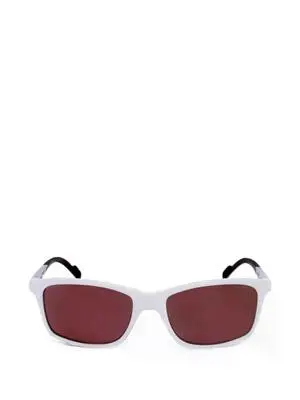 Adidas Rectangle-frame Sunglasses - White