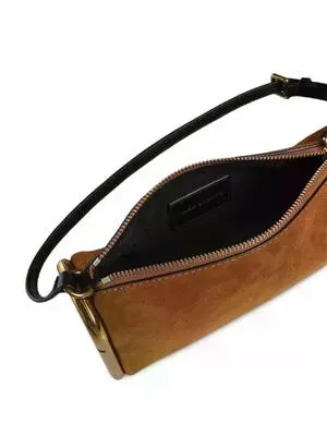 Marc Jacobs Scene Small Shoulder Bag In Suede - Brown