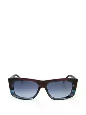 Missoni Rectangle-frame Sunglasses - Blue