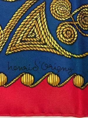 Hermès 20th Century Arabesques Silk Scarf 90 Scarves