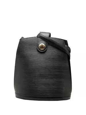 LOUIS VUITTON 1999 Epi Cluny Shoulder Bag - Black