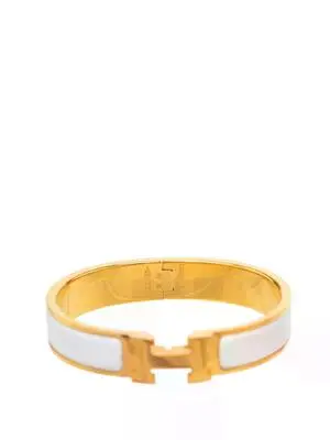 Hermès 2000-2026 Narrow Enamel Clic H Bracelet Pm Costume Bracelet