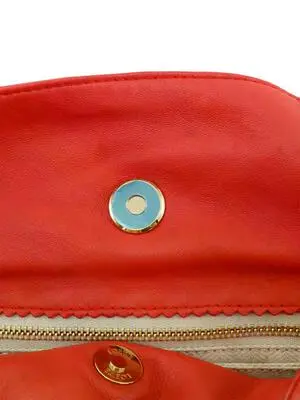 Loewe Embossed Nappa Flamenco Tassel Crossbody Bag