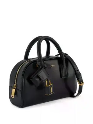 Saint Laurent Logo-plaque Leather Tote Bag