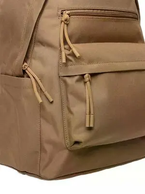 Lacoste Neocroc Logo-patch Zip-around Backpack - Neutrals