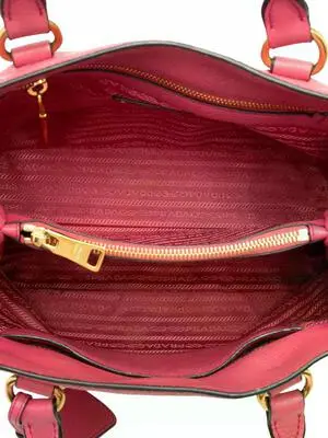 Prada 2010-2026 Vitello Daino Open Convertible Tote Satchel