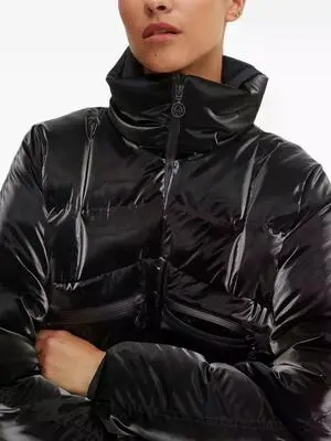 SPORTALM Glossy Quilted Jacket With High Neck