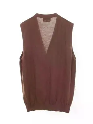 Hermès 2000s Knit Vest - Brown