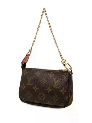LOUIS VUITTON 2020 Monogram Vivienne Christmas Mini Pochette Accessoires Shoulder Bag