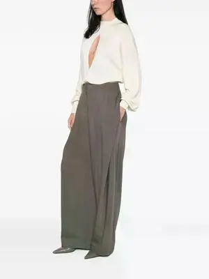 Jacquemus Cubisto Layered-detail Tailored Trousers