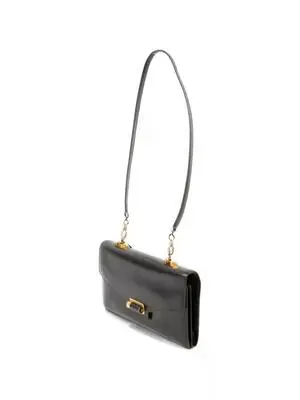 Hermès 1960s Box Shoulder Bag - Black