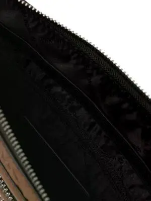 Michael Kors Logo-embossed Leather Wash Bag
