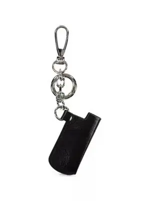 MAISON MARGIELA Logo-print Leather Lighter Case Keyring