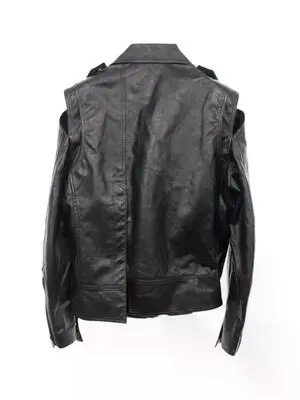 Valentino Garavani 2020s Open-shoulder Biker Jacket
