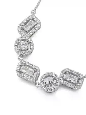 Michael Kors Cubic Zirconia Logo-plaque Bracelet