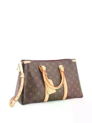 LOUIS VUITTON Monogram Canvas Soufflot Mm Tote Bag
