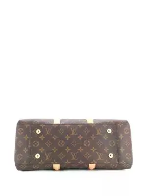 LOUIS VUITTON Monogram Canvas Soufflot Mm Tote Bag