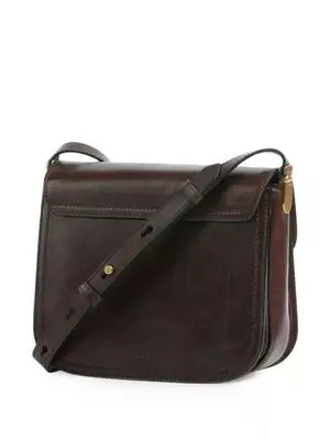 THE BRIDGE Leather Twist-lock Shoulder Bag
