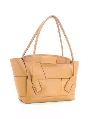 Bottega Veneta Arco Bag Maxi Intrecciato Leather Medium Shoulder Bag